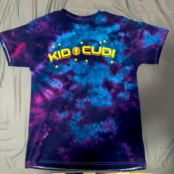 Shirts | Kid Cudi X Camp Mcdonalds Intergalactic Tie Dye Tshirt | Poshmark
